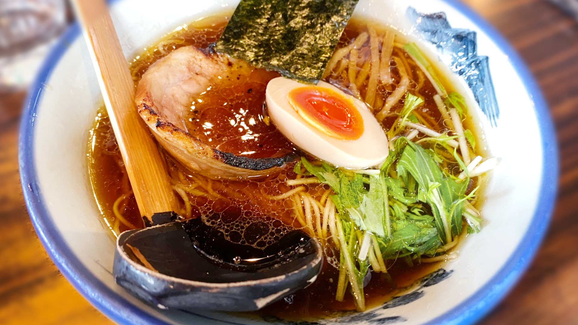 Soy sauce ramen｜AFURI Harajuku - UMAMECCA - Ramen Japan